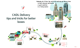 CADL Delivery by on Prezi