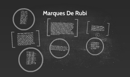 Marques De Rubi by Jenna Jones on Prezi