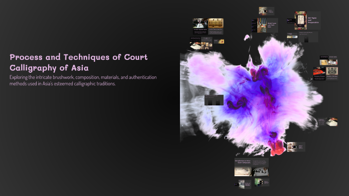 Process and Techniques of Court Calligraphy of Asia by Ailyn Alilano on ...