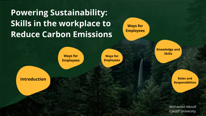 Powering Sustainability: Skills in the workplace to Reduce Carbon ...