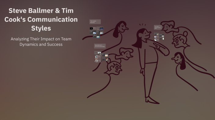 Steve Ballmer & Tim Cook's Communication Styles by Greg on Prezi