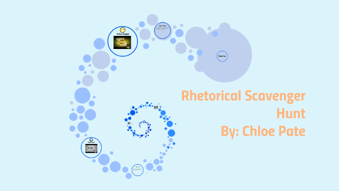 Rhetorical Scavenger Hunt by chloe pate on Prezi
