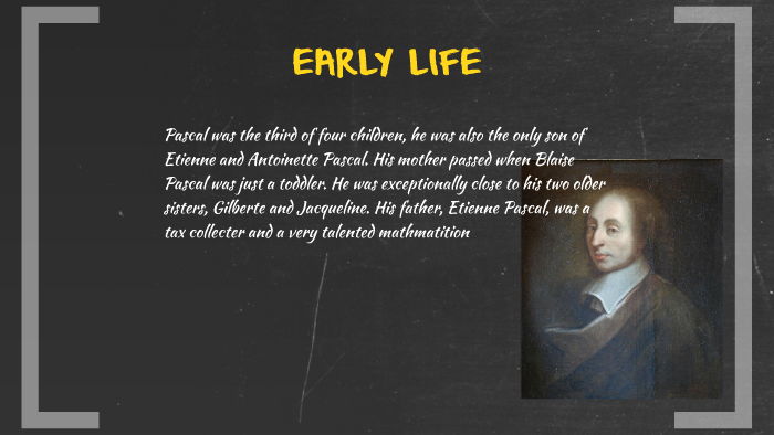 BLAISE PASCAL by Baylie Anderson on Prezi