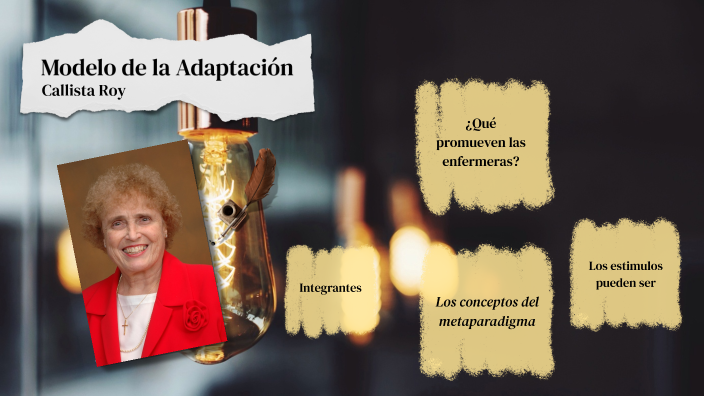Modelo de la Adaptación "Callista Roy¨ by Italo on Prezi