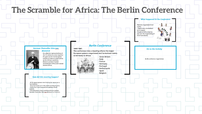 The Scramble for Africa: The Berlin Conference by Katelyn Penuelas on Prezi