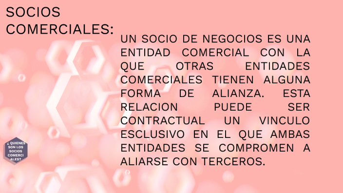SOCIOS COMERCIALES by fernanda valenzuela mendivil on Prezi