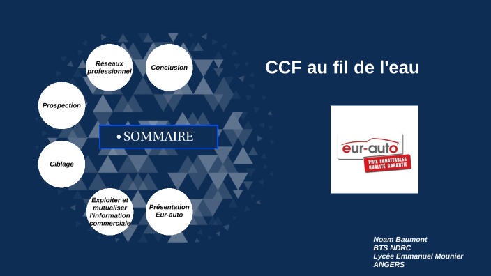 CCF au fil de l'eau by Noam Baumont on Prezi