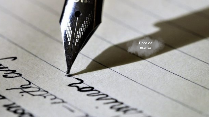 Tipos de escrita by José Carvalho on Prezi