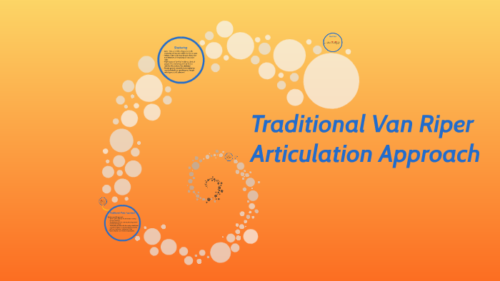 Traditional Van Riper Articulation Approach by Nora Townsend on Prezi