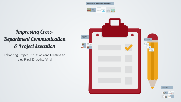 Improving Cross-Department Communication & Project Execution by Alan on ...