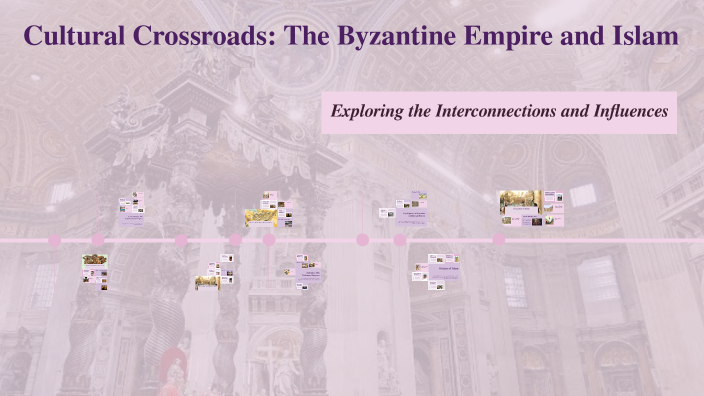 Cultural Crossroads: The Byzantine Empire and Islam by AURORA CENTENO ...