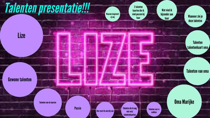 talentjes by Lize van Rijn on Prezi