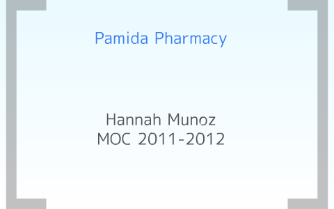 Pamida Pharmacy by Hannah Munoz on Prezi