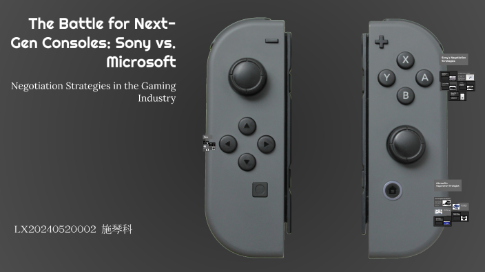 The Battle for Next-Gen Consoles: Sony vs. Microsoft by Marina ...