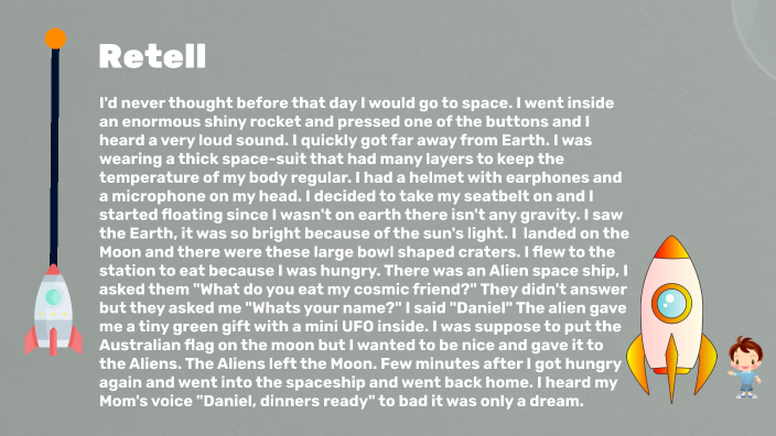 My Space Adventure Short Story - Daniel Manika (Thinking Book) by ...