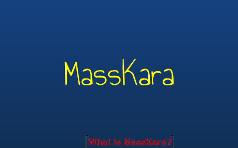 MassKara by max winkelmann on Prezi