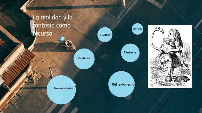 La realidad y la fantasía como recurso by KARINA LUZURIAGA on Prezi