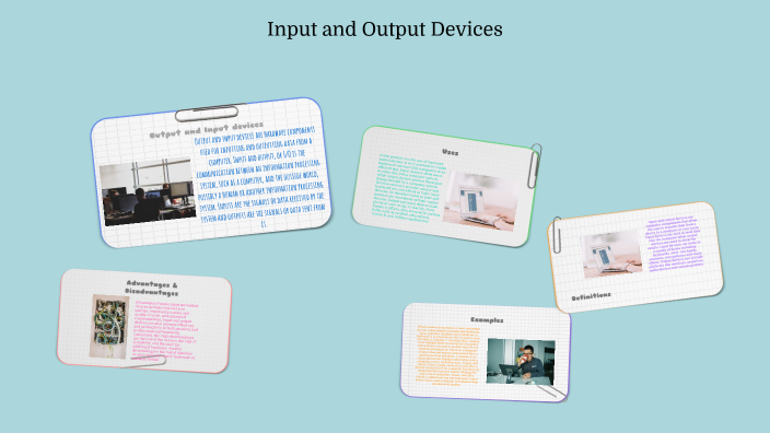 Input and Output Devices by jana ahmed on Prezi