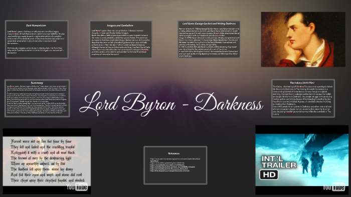 Lord Byron - Darkness by Ashley Martin on Prezi