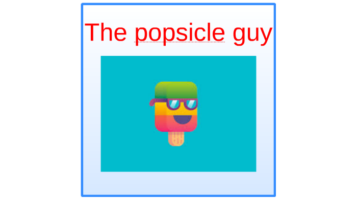 The popsicle guy by Alejandro Sanchez