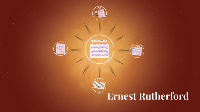 Ernest Rutherford by Harry Camsell-Graham