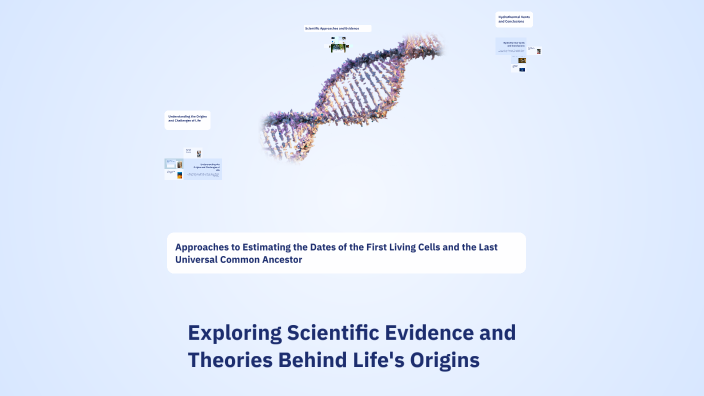 Approaches to Estimating the Dates of the First Living Cells and the ...