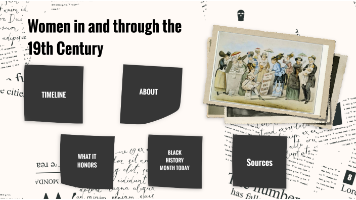Women in and through the 19th Century by franziska fink on Prezi