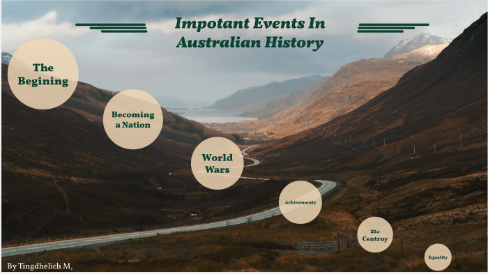 Important Events In Australian History by Tingdhelich Monydeng on Prezi