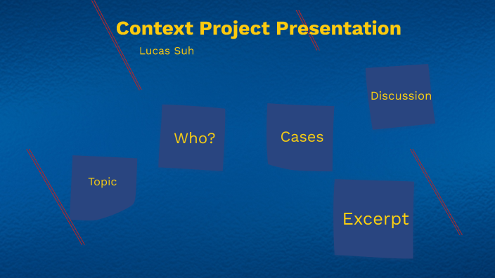 Context Project Presentation by Lucas Suh on Prezi
