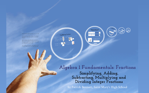 Algebra 1 Fundamentals: Simplifying, Adding, Subtracting, and Dividing ...