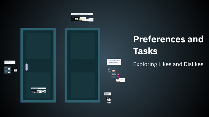 Preferences and Tasks by Sevil Isaeva on Prezi