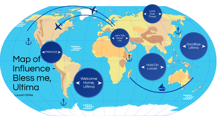 Bless Me, Ultima Map of Influence by Lauren Wilke on Prezi