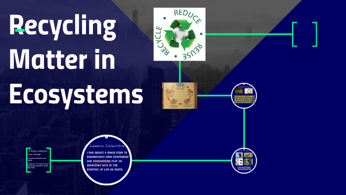 Recycling Matter in Ecosystems by on Prezi