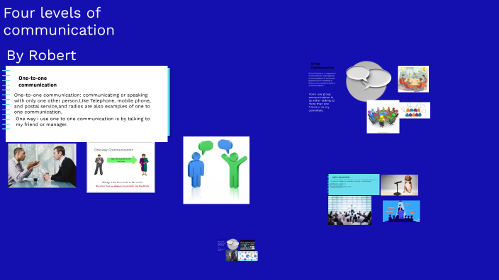 Four levels of communication by Robert Minor on Prezi