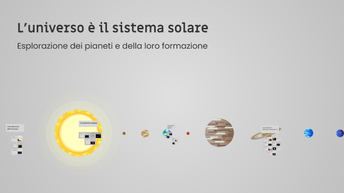 L’universo è il sistema solare by Lara Barbieri on Prezi