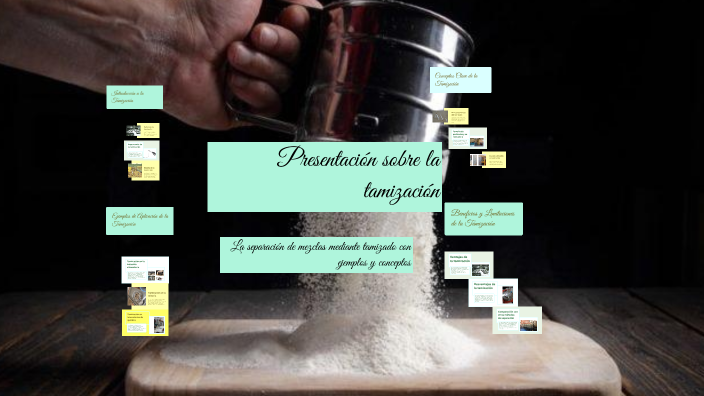 Presentación sobre la tamización by Samuel lee Florez forero on Prezi