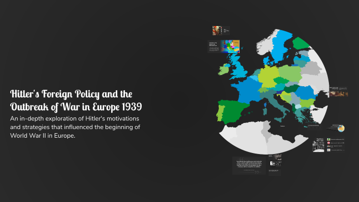 Hitler's Foreign Policy and the Outbreak of War in Europe 1939 by ...