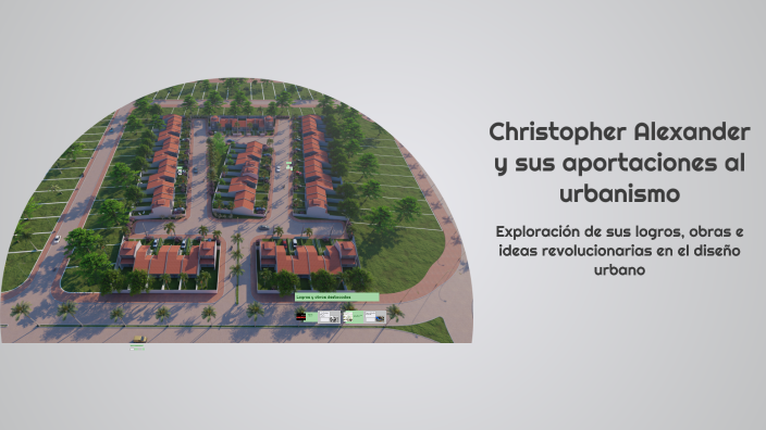 Christopher Alexander y sus aportaciones al urbanismo by Ayax Aldair ...