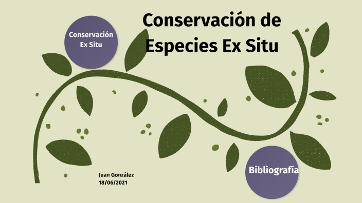 Conservación de especies EX SITU by Juan González on Prezi