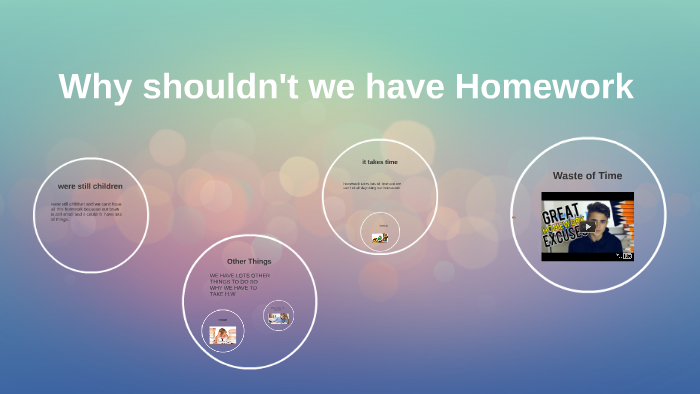 Why shouldn't we have Homework by karen samir on Prezi