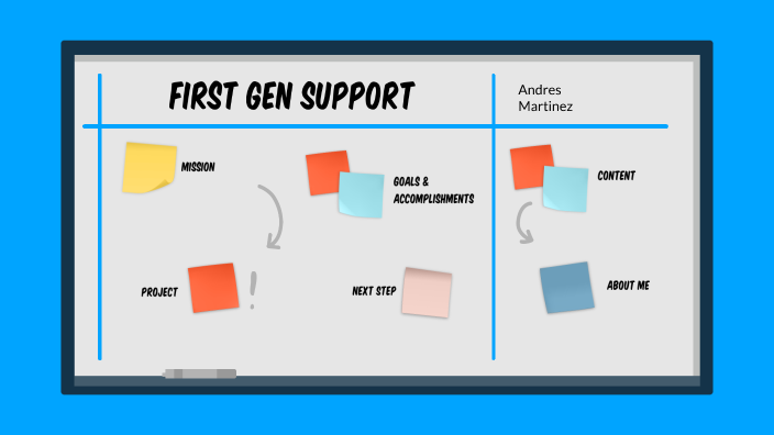 First Gen Support by Andres Martinez on Prezi