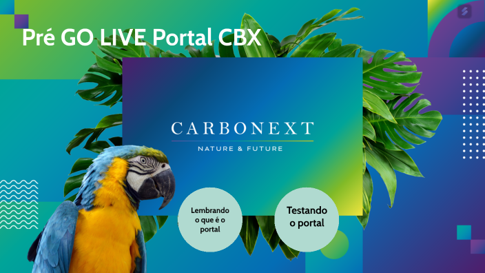 Pré Go Live Portal CBX by Isabella Fernandes Cambauva on Prezi