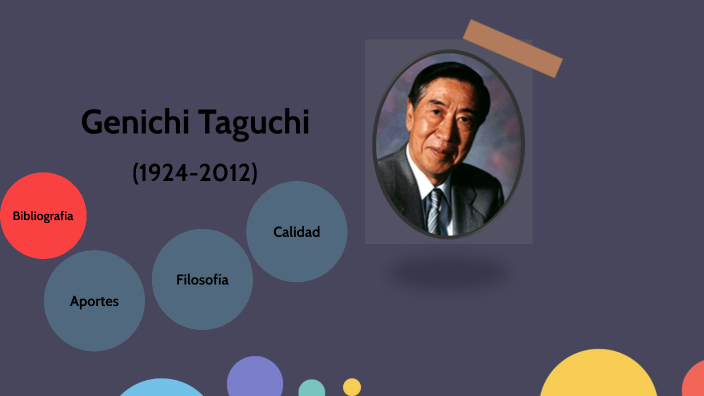 Genichi Taguchi by ERIKA SANCHEZ on Prezi