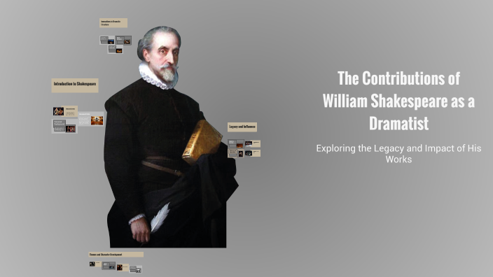 The Contributions of William Shakespeare as a Dramatist by Gohil ...