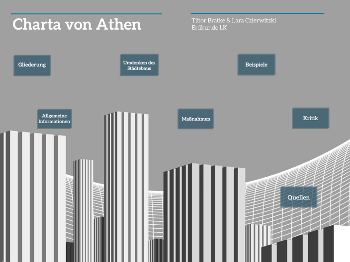 Charta von Athen - Erdkunde LK - Lara und Tibor by Lara Czierwitzki on ...