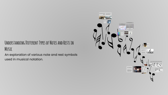 Understanding Different Types of Notes and Rests in Music by rhodora ...