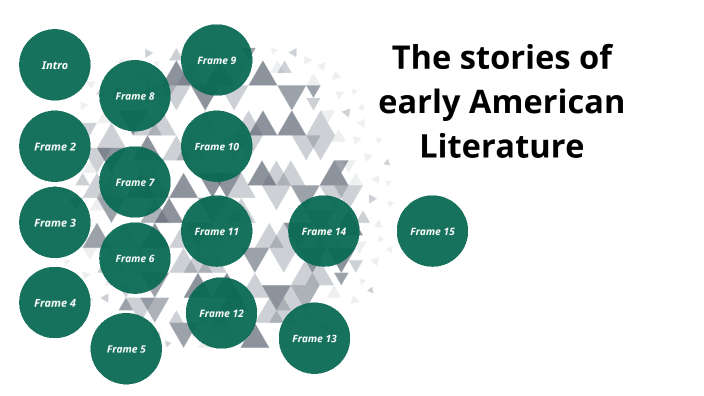 The stories of early American Literature by Dominic Lopez on Prezi