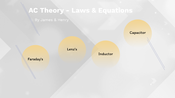 AC Theory - Laws and Equations by James Ajala on Prezi