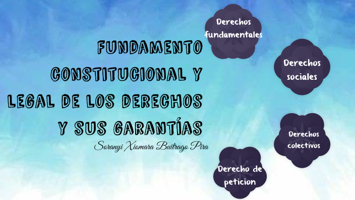 Fundamento constitucional y legal de los derechos y sus garantias by ...