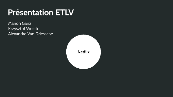 Netflix présentation ETLV by alexandre Van Driessche on Prezi